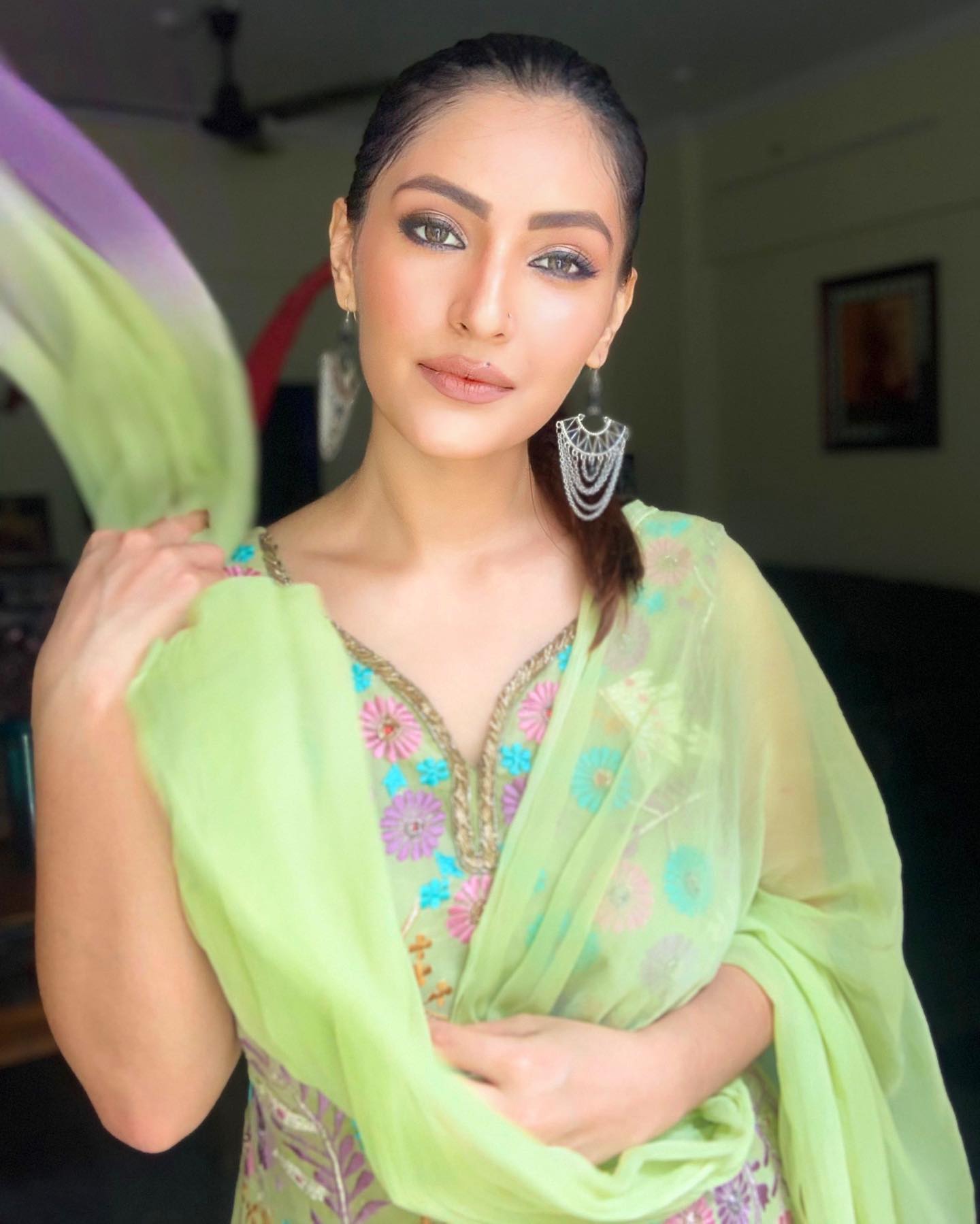 Shivangi Verma is now a popular face in the Hindi television industry ...