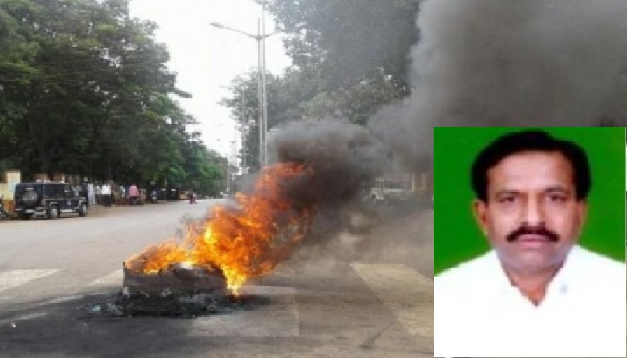 Supporters of MLA Shadakshari calls for Tiptur Bandh in Tiptur|ಶಾಸಕ ...