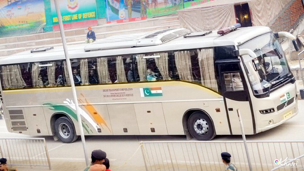 Delhi Lahore Bus Service Cancelled Delhi Lahore Bus Service Cancelled