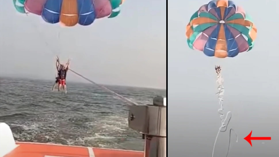 sudden accident happened with the woman, you will be shocked to see the ...