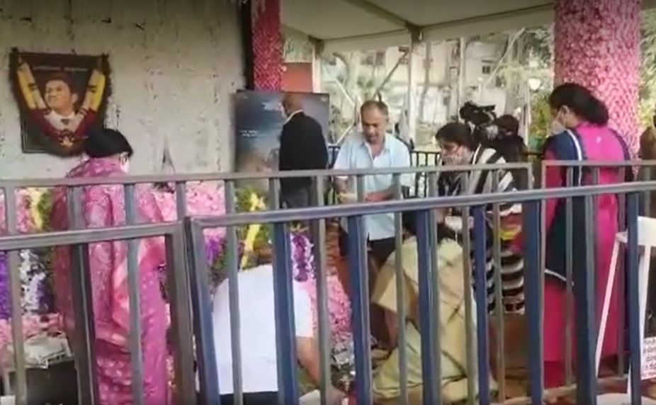 punith raj kumar died today for 3 months: appu family members visiting ...