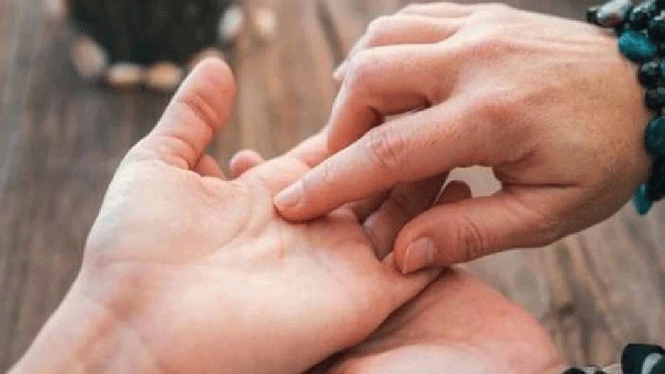 if you have rahu rekha in hand luck will follow throughout the life ...