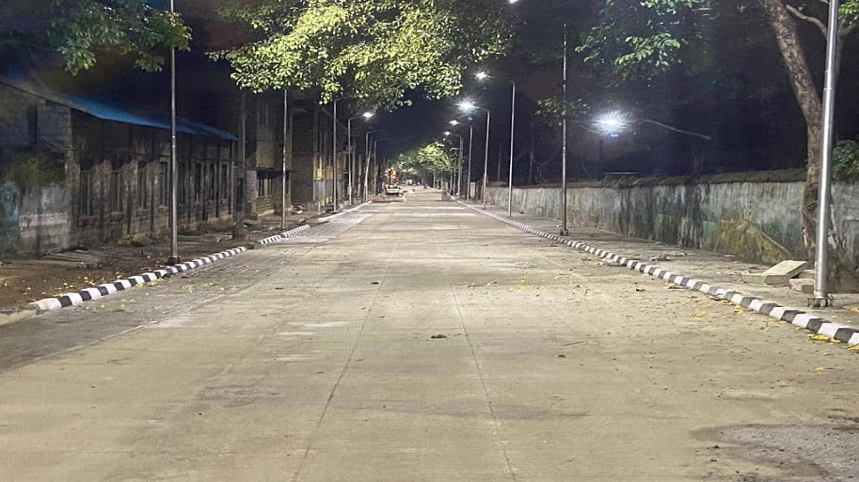 White topping work on Good Shed Road complete - open for vehicular ...