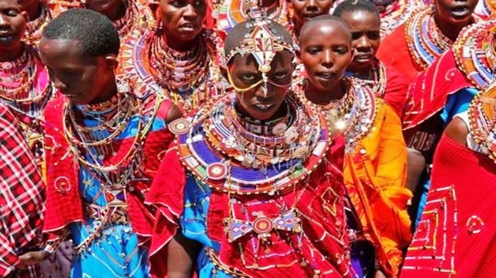 Weird tradition in Kinya Tribal here the blessings are given by ...