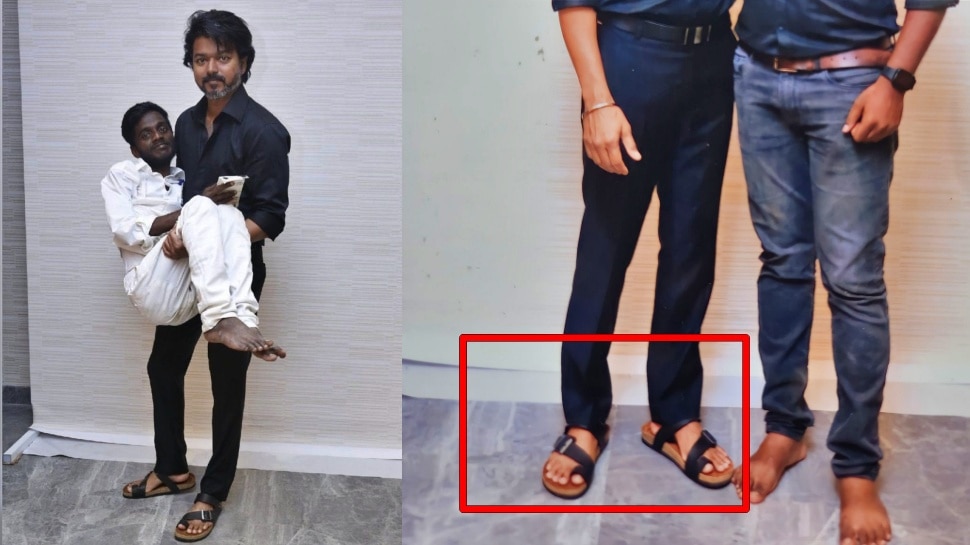 Actor Thalapathy Vijay slipper price goes viral | ಸರಳ ವ್ಯಕ್ತಿತ್ವದ ನಟ ...