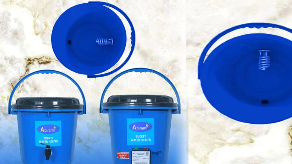 Geyser bucket created a sensation in the market | ಇನ್ಮುಂದೆ ಎಲ್ಲಿ ಹೋದರೂ ...