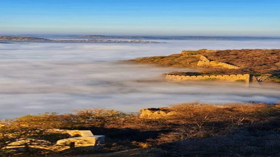 Bala Quila is situated on a hill in Alwar city of Rajasthan: A ...