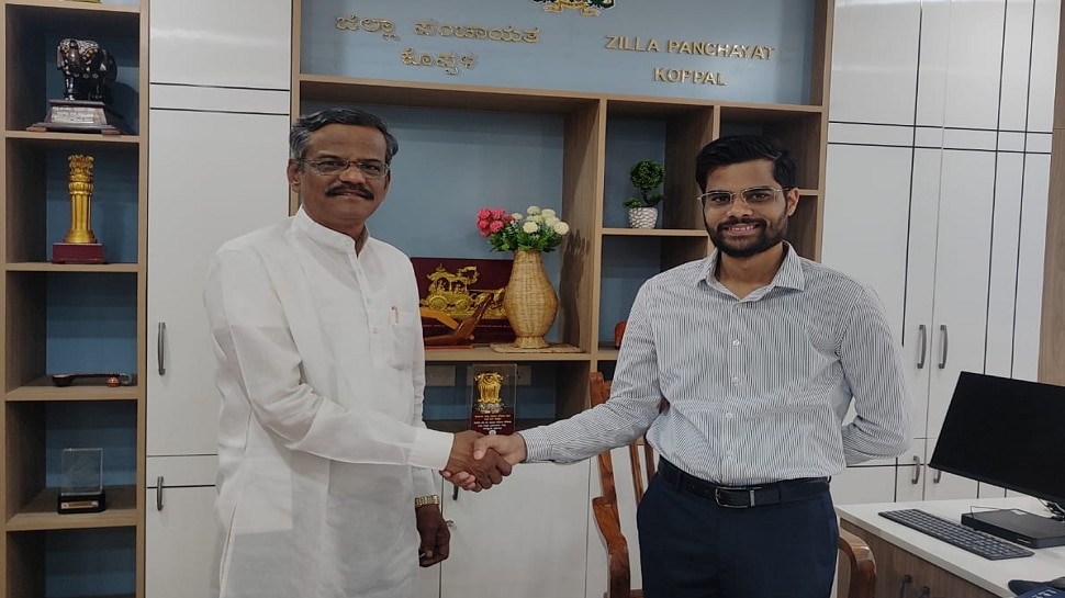 Artist Gangavathi Pranesh has been selected as the Koppal ambassador ...