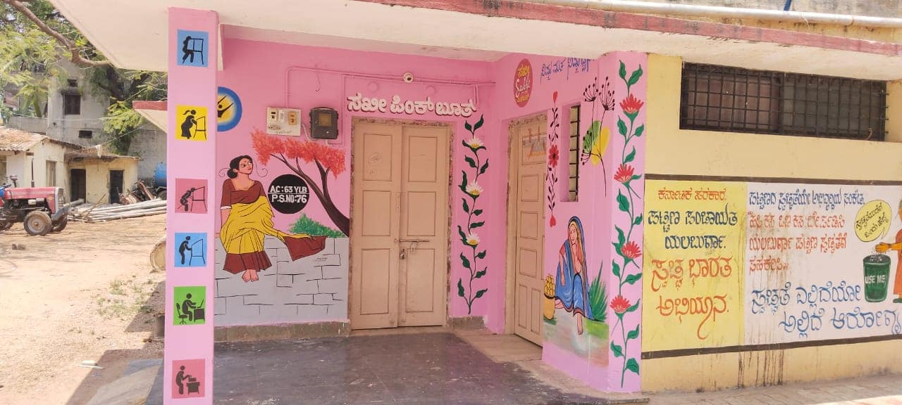 Photos: Varley pictures of the model polling station are attracting the ...