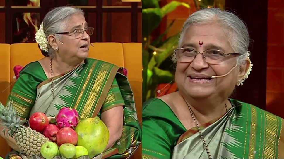 on kapil sharma show Sudha Murty says she was called cattle class ... on kapil sharma show Sudha Murty says she was called cattle class ...