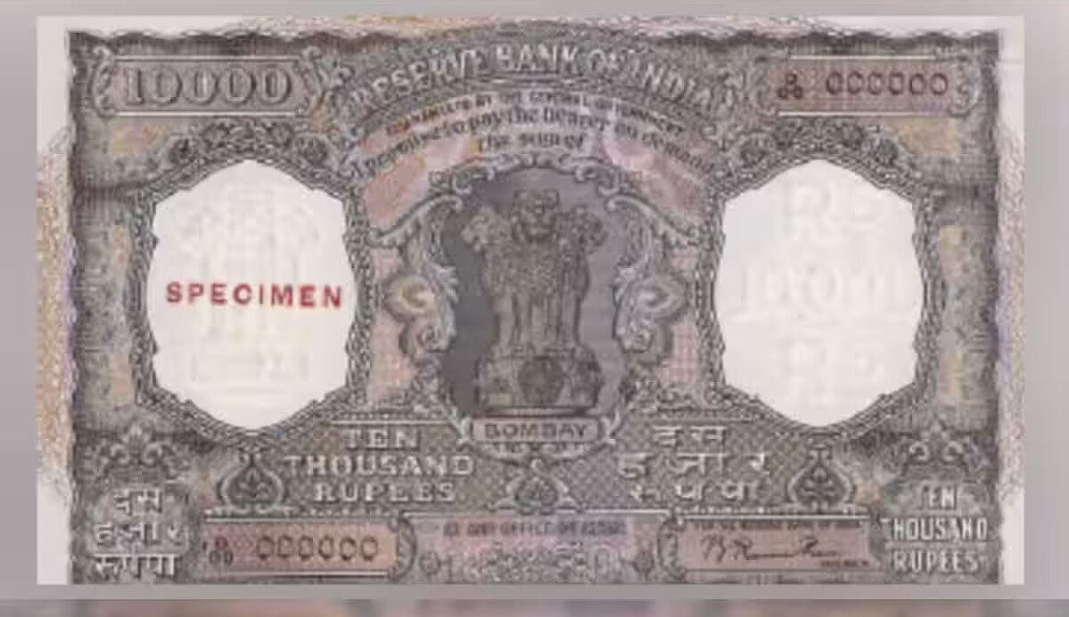 once upon a time 10k notes were also leagel tenders in india Currency ...