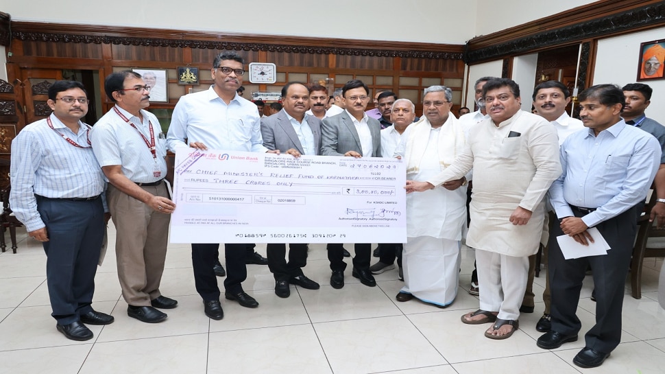 4 crore rupees donation to Chief Minister's Relief Fund | ಮುಖ್ಯಮಂತ್ರಿಗಳ ...