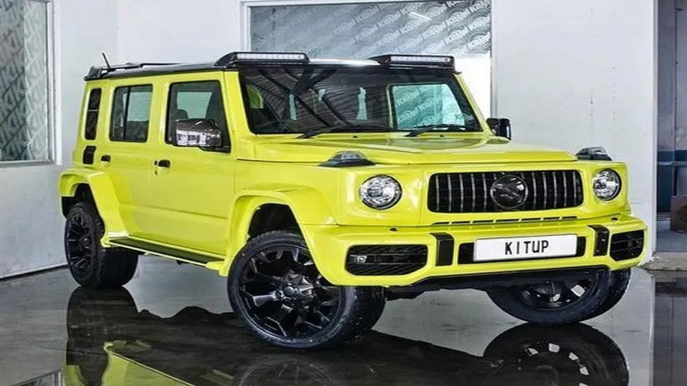 Watch video: Maruti Jimny has been converted into Mercedes Benz G-Wagon ...