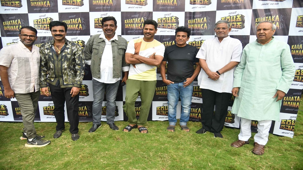 Karataka Damanaka: The shooting of Shivanna-Prabhu Deva's 'Karataka ...