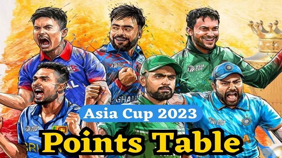Updated Asia Cup 2023 Super 4 Points Table After Team Indias Massive