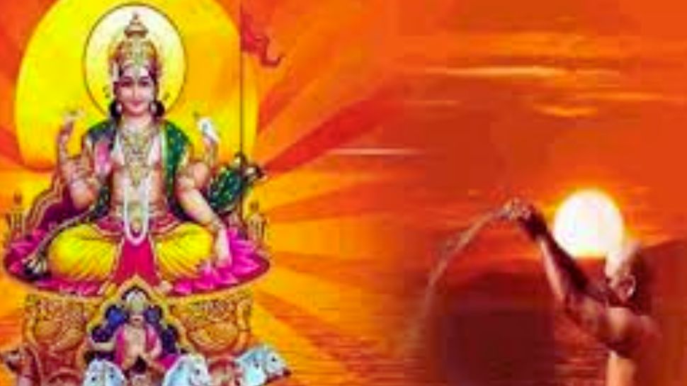 Let these 5 ingredients be in the arghya offered to the suryadeva at ...