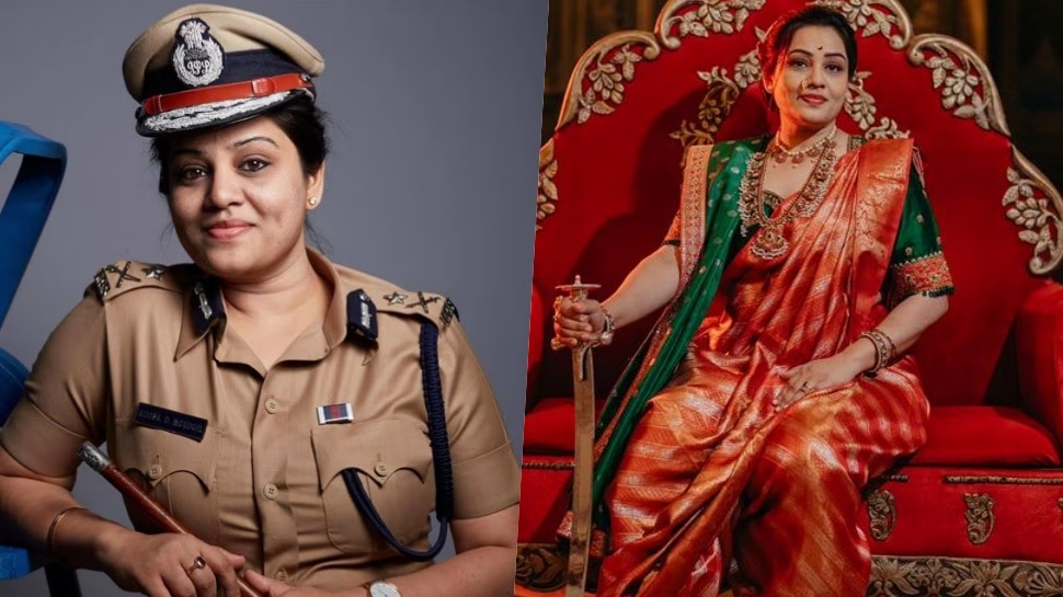 D Roopa: D Roopa Shining in Sword and Saree.. See Viral Photos| D Roopa ...