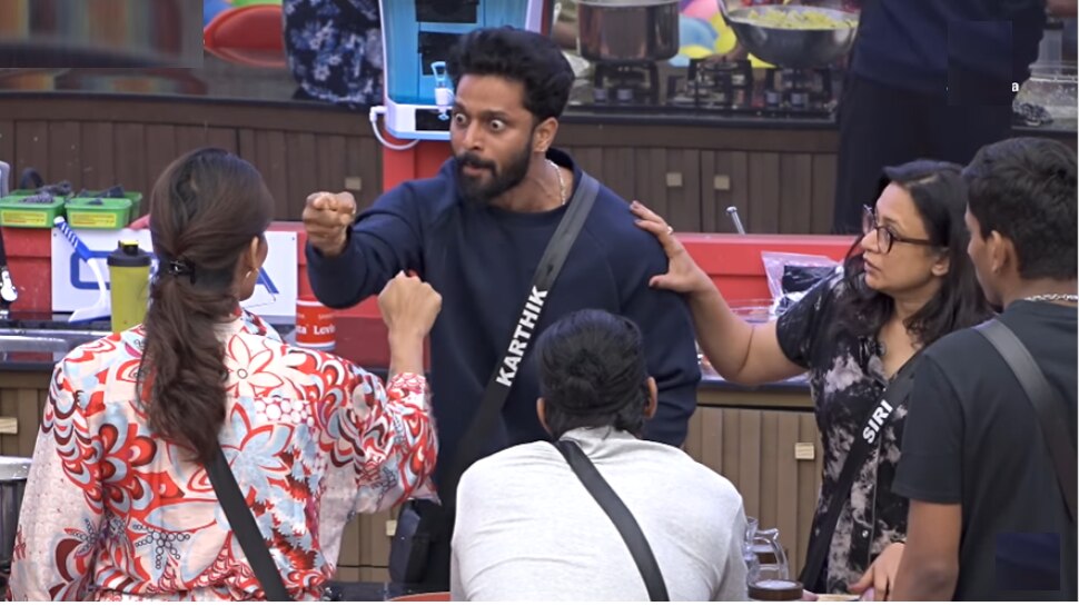 BBK 10: Ruckus inside the 'Bigg Boss' house; fight between Karthik vs Neetu! |BBK 10: ‘ಬಿಗ್ ಬಾಸ್ ...