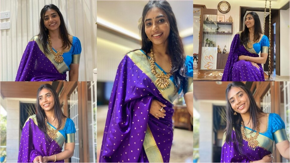 Sapthami Gowda: ಸಿಂಗಾರ ಸಿರಿಯೆಯ ಸ್ಯಾರಿ ಸೆಲ್ಫಿ ಫೋಟೋಶೂಟ್‌! Saptami Gowda ...