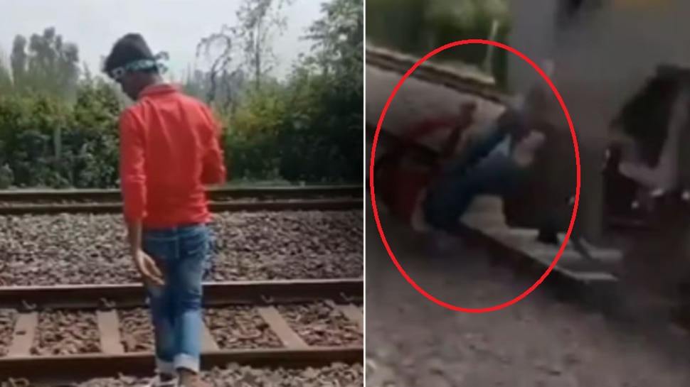 Viral Video: Teen Creating Reels On Railway Tracks was kiIIed by a ...