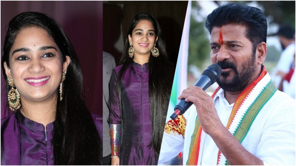 cm Revanth reddy daughter and wife photo goes viral | ತೆಲಂಗಾಣ ನೂತನ ಸಿಎಂ ...