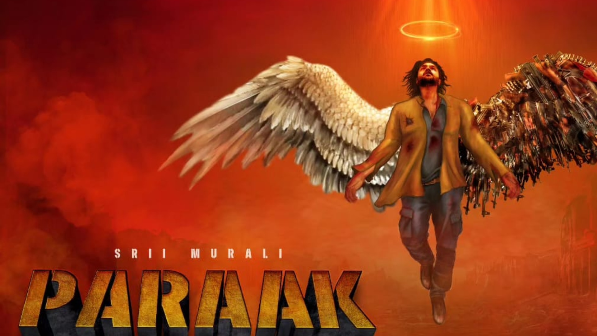 New Movie Announced on Shri Murali's Birth Day...Parak Title Poster ...