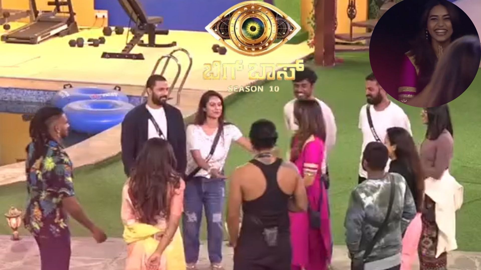 BBK10: Saptami Gowda Entry To Bigg Boss Kannada House | BBK10: ದೊಡ್ಮನೆಗೆ ಕಾಲಿಟ್ಟ ಕಾಂತಾರ ಮೂಗುತಿ ...