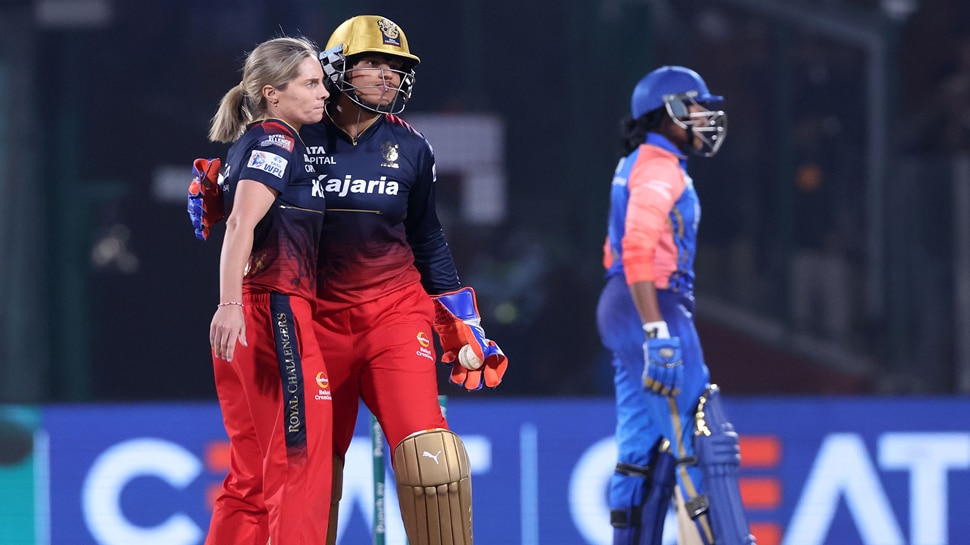 RCBW Vs MIW: Brilliant Ellyse Perry, RCB by five runs to a thrilling ...