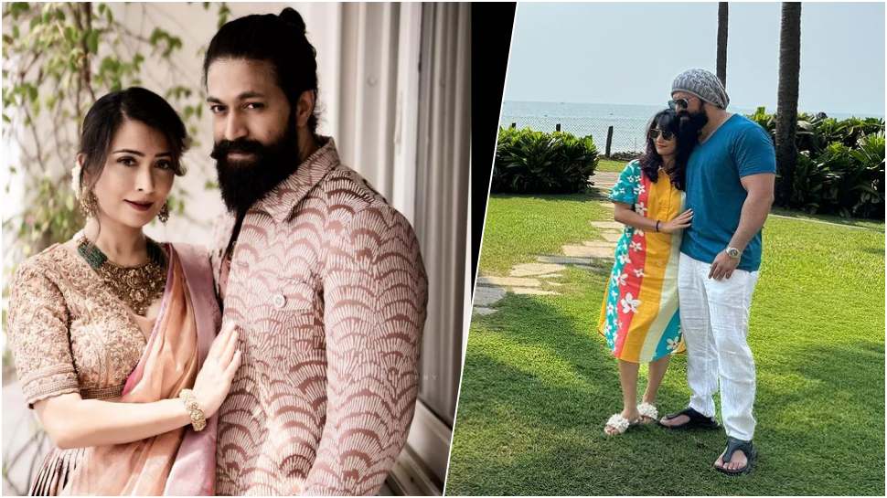 toxic movie star yash daughter taking photo of radhika pandit goes ...