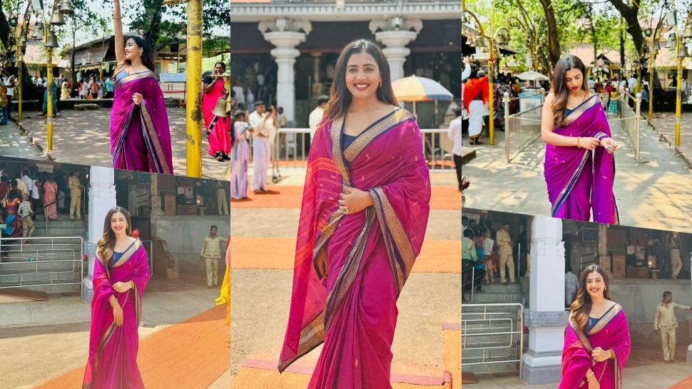Sara Annaiah Visits Various Temple Across South Kannada Sara Annaiah ...