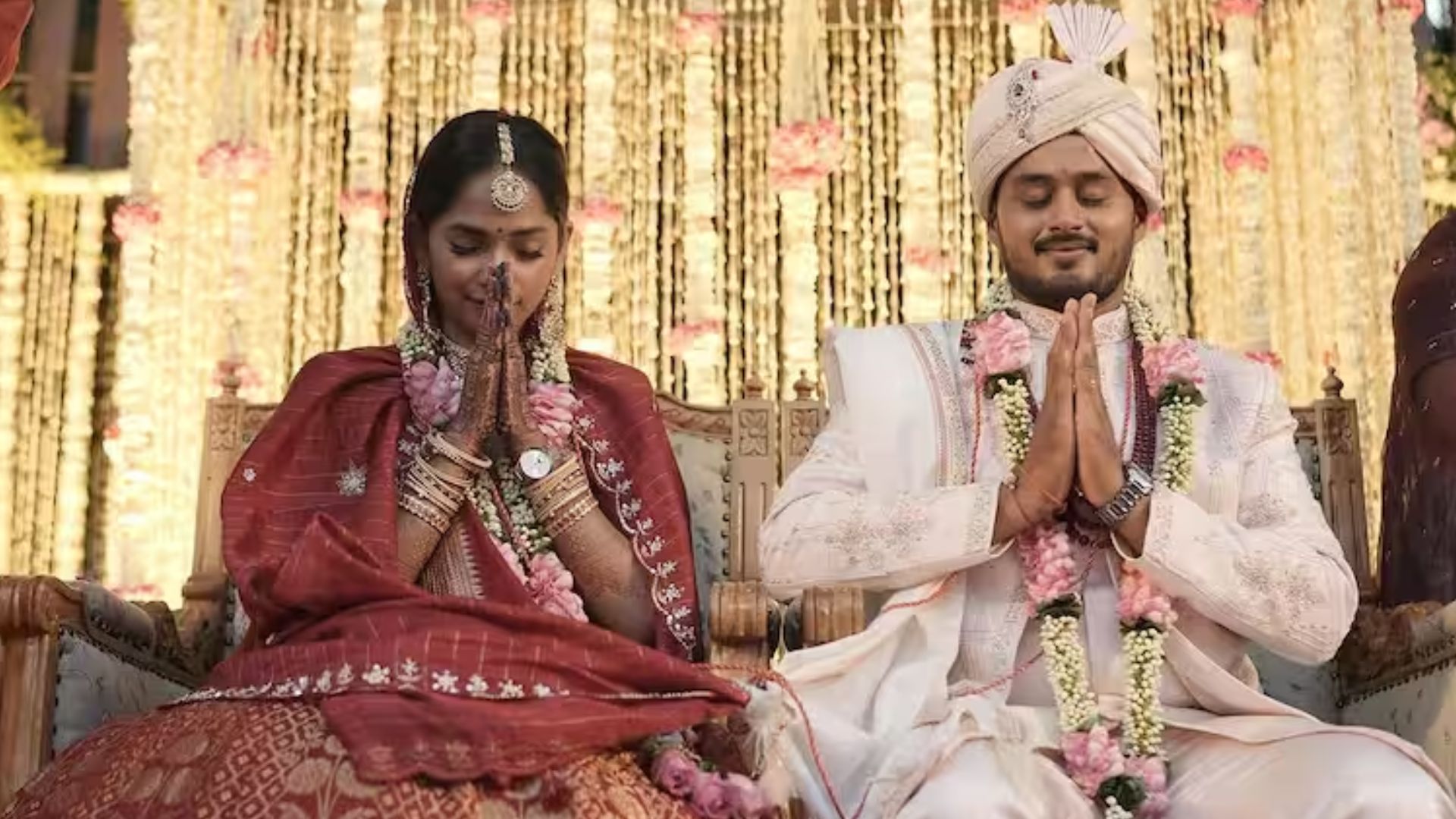 Team India Star Cricketer Priyank Panchal Married to Kalna Shukla ...