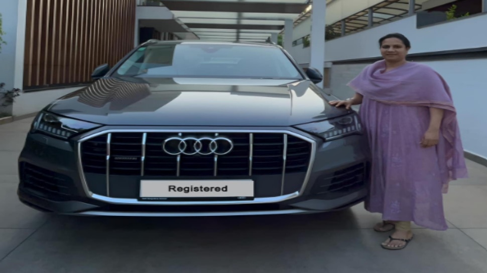 Ashwini Puneeth Rajkumar Purchased Audi Q Seven Car Ashwini Puneeth ...