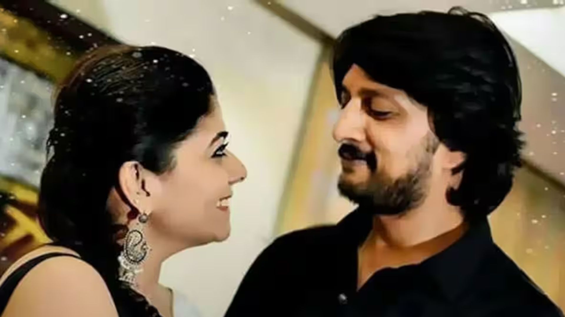 Sandalwood Star Actor kiccha Sudeep and wife Priya Love and Life Story ...