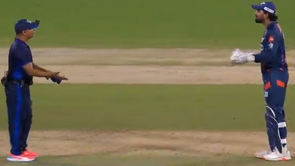 ipl 2024 kl rahul angry on umpire video goes viral on social media ...