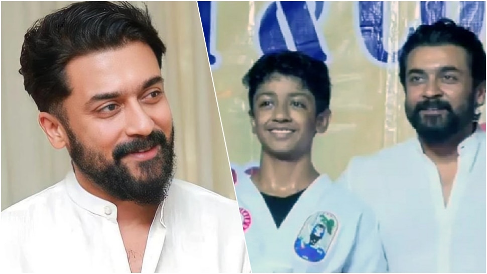 actor suriya son dev achieved black belt in karate | ಮಗನ ಸಾಧನೆಗೆ ನಟ ಸೂರ್ಯ ಮೆಚ್ಚುಗೆ..! ತಂದೆಗೆ ...