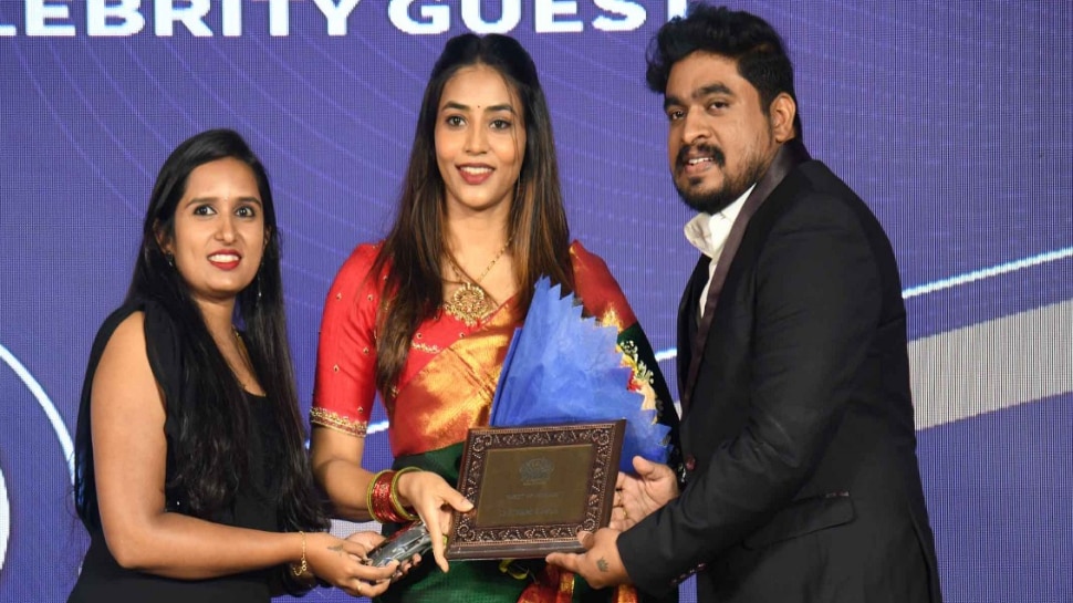 Kantara Actress Saptami Gowda presented the Pride India award| ಪ್ರೈಡ್ ...