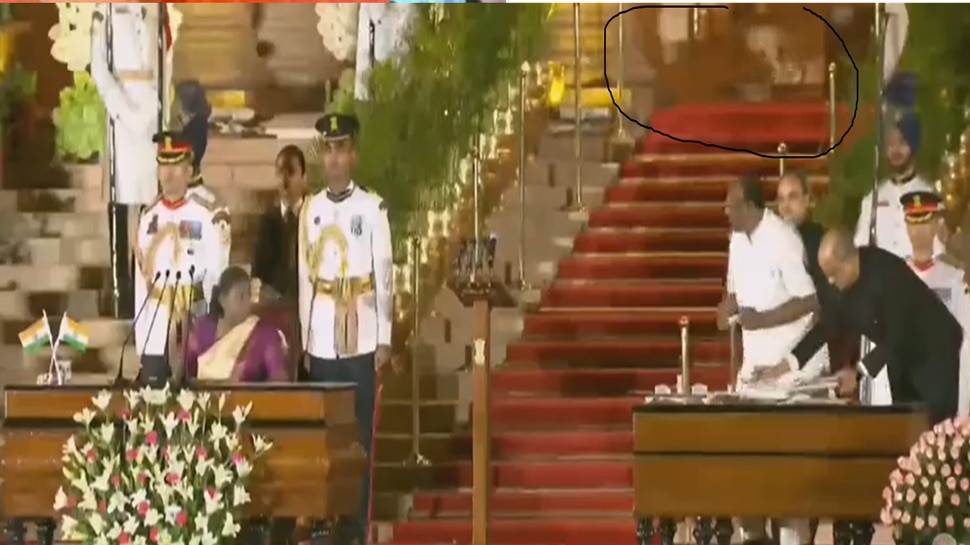 Viral: A leopard appeared at the Rashtrapati Bhavan during the swearing ...