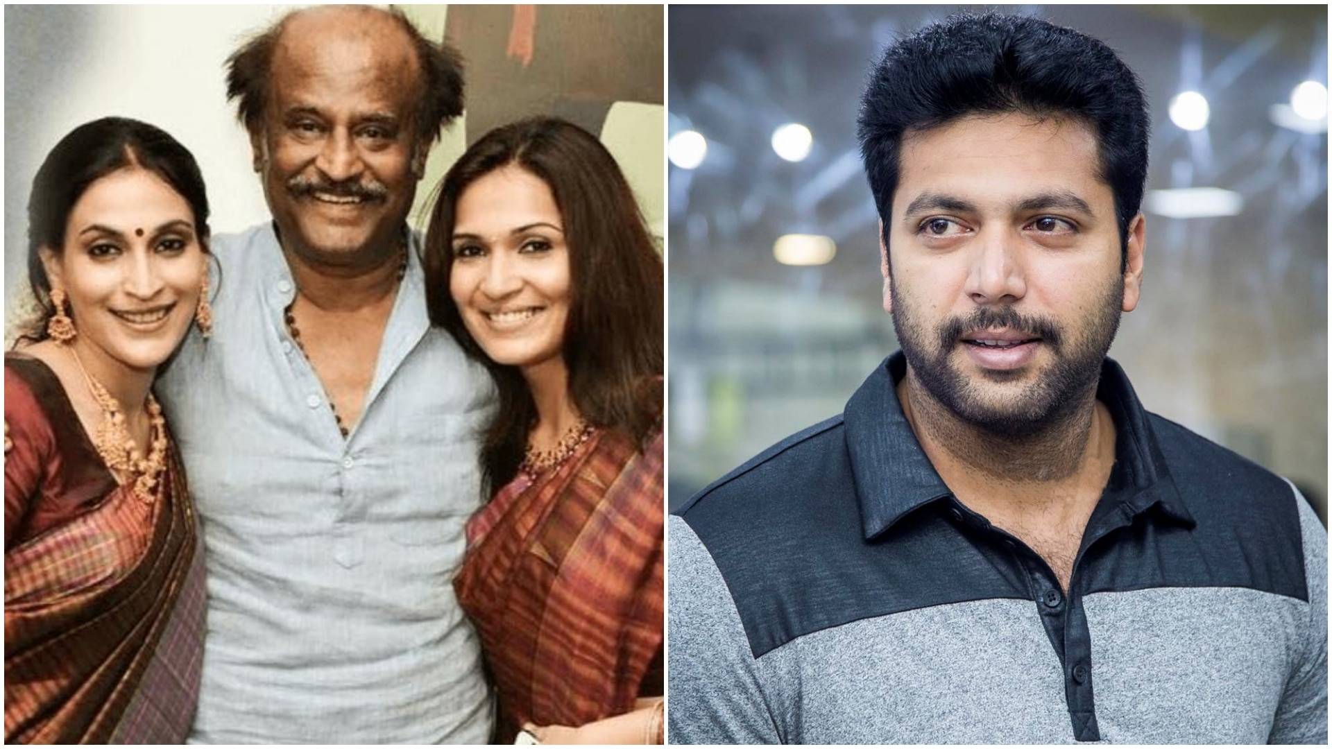 actor Jayam ravi married to Superstar Rajinikanth daughter | ರಜನಿಕಾಂತ್ ...