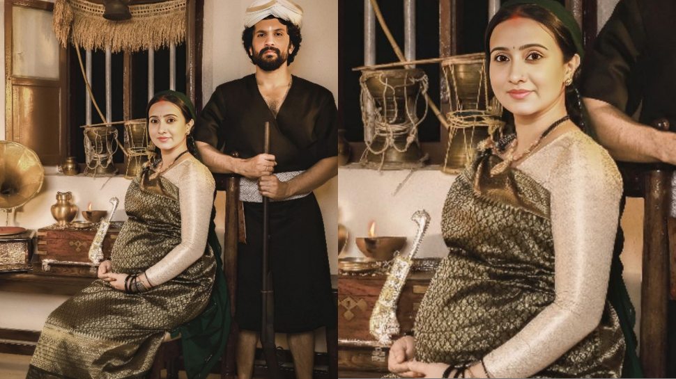 Harshika Poonacha baby bump photos | ನಟಿ ಹರ್ಷಿಕಾ ಪೂಣಚ್ಚ ಬೇಬಿ ಬಂಪ್‌ ಫೋಟೋ Entertainment News in ...