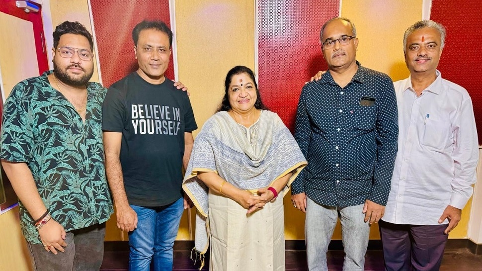 Famous singer KS Chitra sung a song from Vasishtha Simha starrer VIP ...