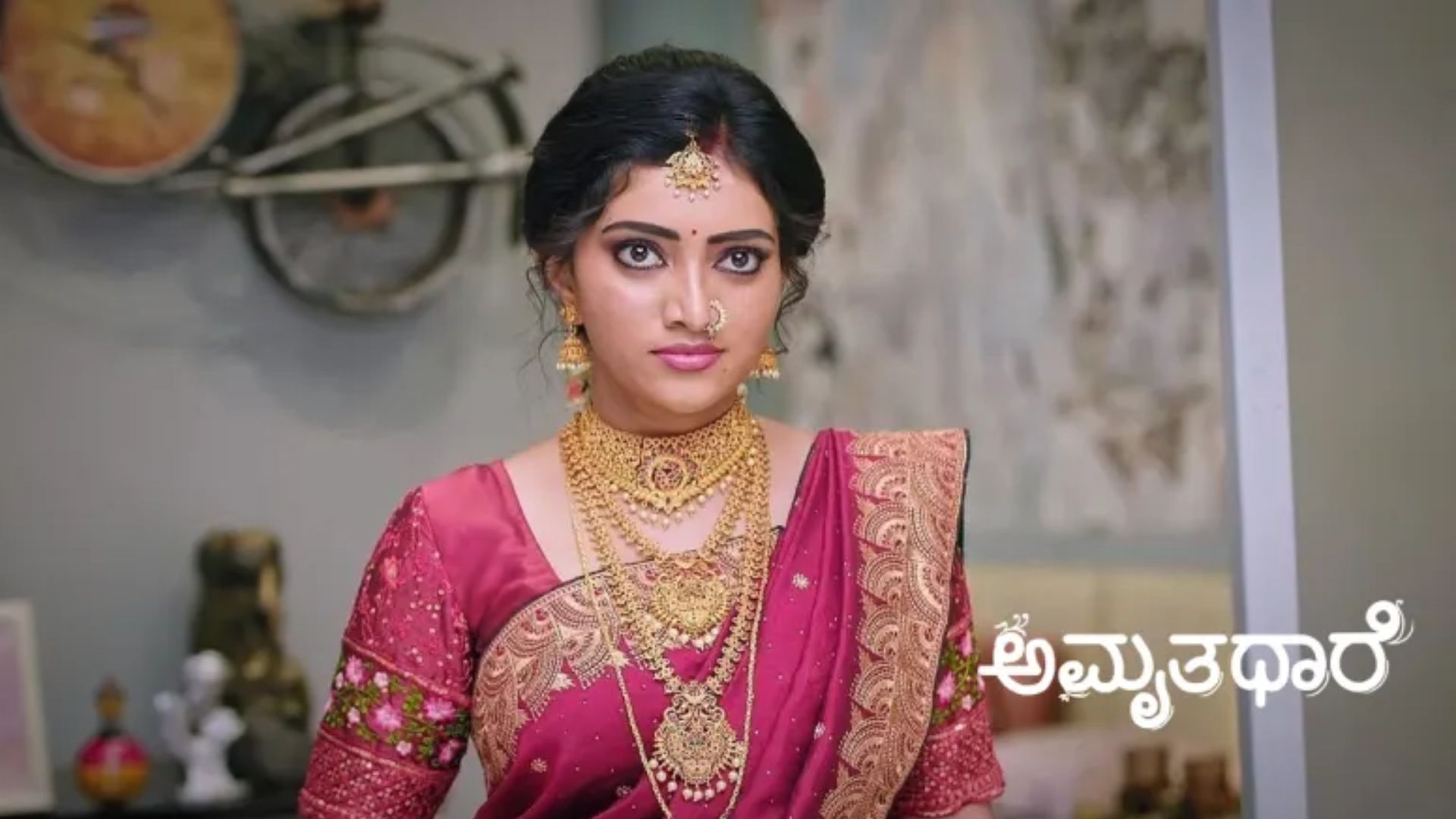 Amruthadhare Kannada serial Actress Malli Aliyas Radha Bhagavti Real ...