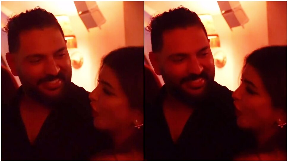 manchu lakshmi with Yuvraj singh at night pub video goes viral | ಮಧ್ಯರಾತ್ರಿ ಕ್ರಿಕೆಟಿಗ ಯುವರಾಜ್ ...