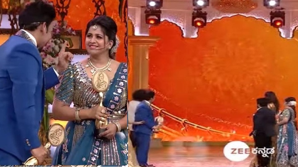 Anchor Anushree revealed about her wedding year at Zee Kudumba Awards| ಜೀ ಕನ್ನಡ ವೇದಿಕೆಯಲ್ಲೇ ...