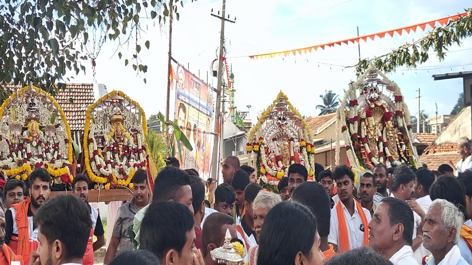 The grand inauguration of the new temple of Goddess Lakkamma and ...