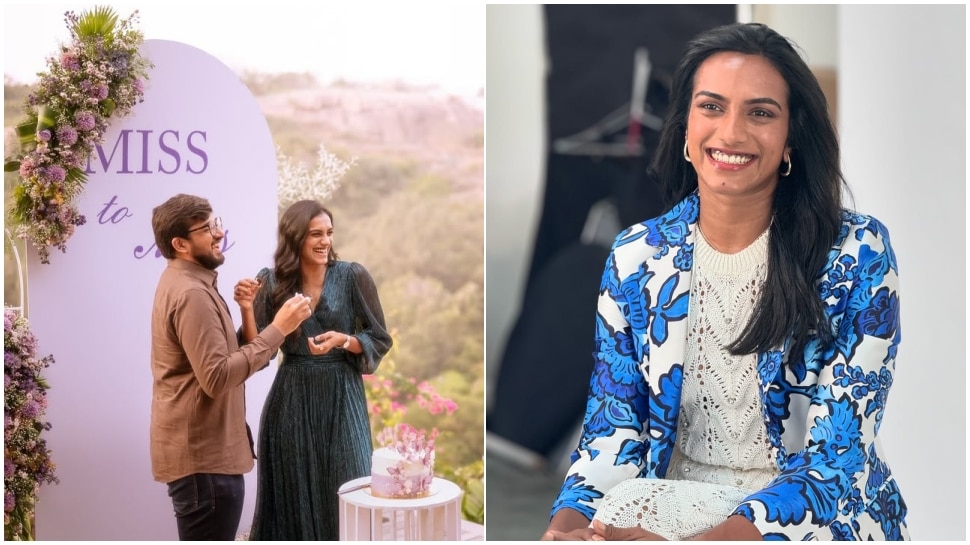 PV Sindhu wedding photos goes viral on social media | PV Sindhu ...