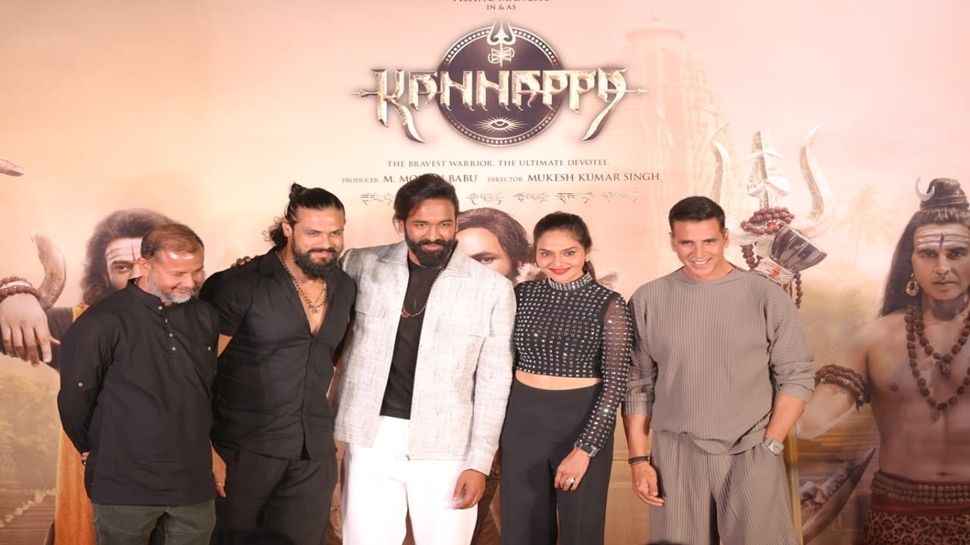 Kannappa Movie Teaser Released By Akshay Kumar And Vishnu Manchu