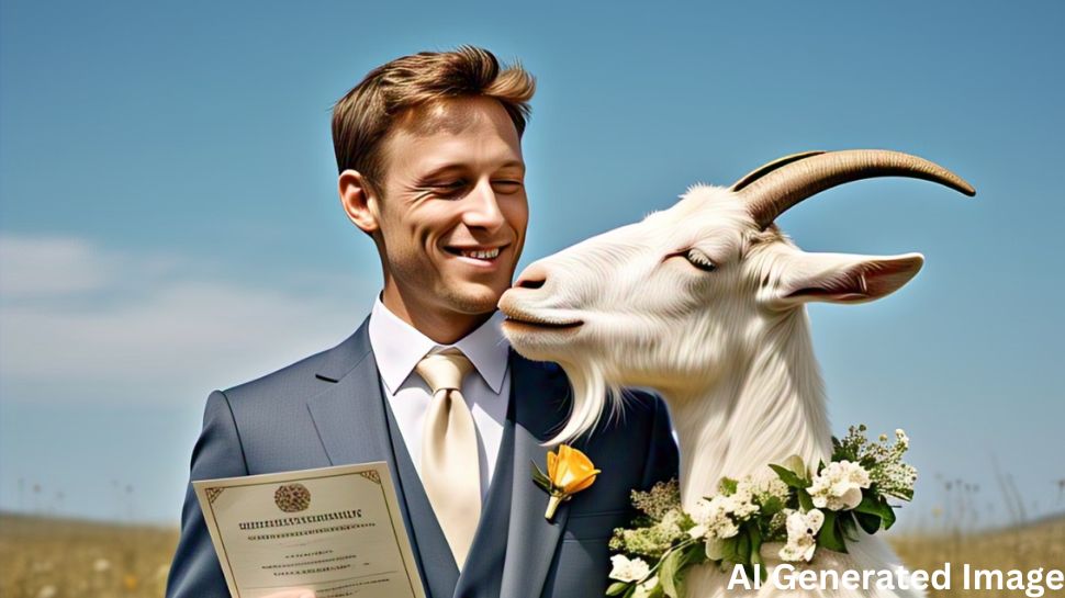Man decides to marry goat after facing rejection by his girl friend ...