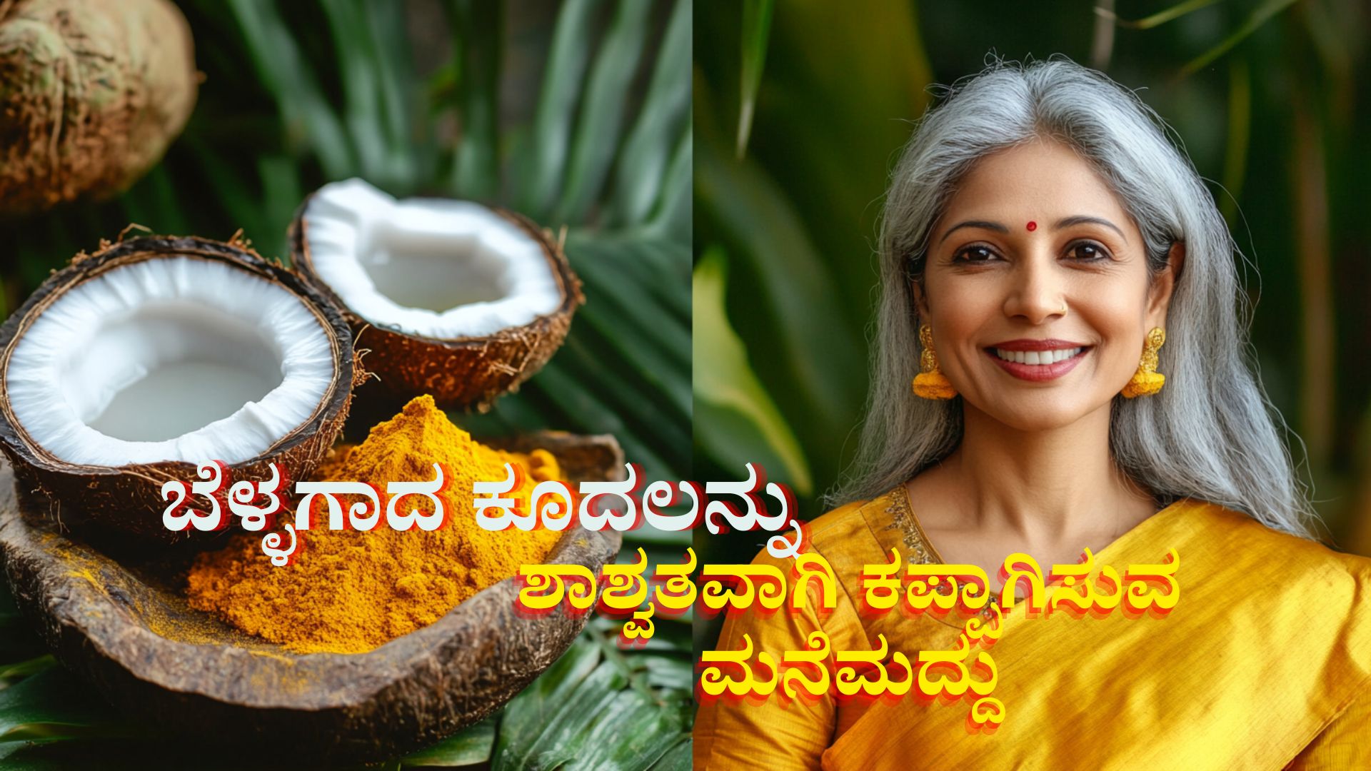 Arishina Coconut Oil to darken grey hair naturally | ಹೇರ್ ಡೈ, ಮೆಹಂದಿ ...