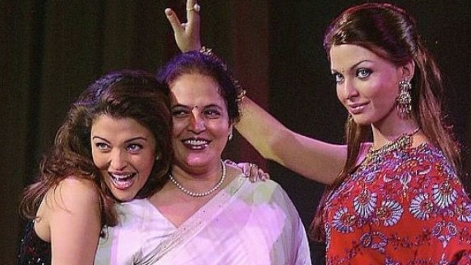 Aishwarya rai mother Vrinda Rai most beautiful women | ಮಗಳ ಸೌಂದರ್ಯಕ್ಕೆ ...