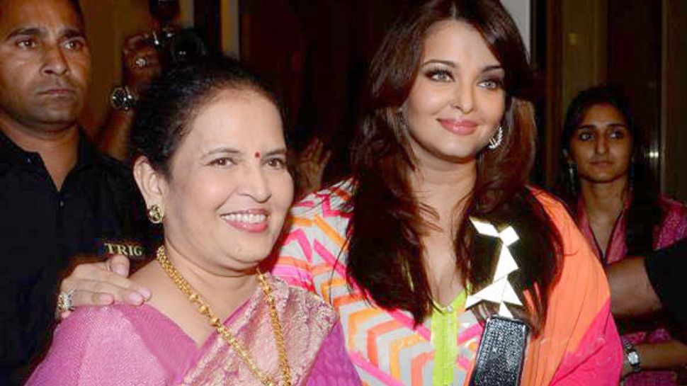 Aishwarya rai mother Vrinda Rai most beautiful women | ಮಗಳ ಸೌಂದರ್ಯಕ್ಕೆ ...
